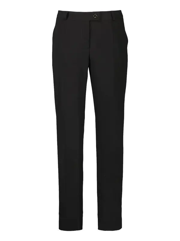 MAISON COMMON Signature Straight Trousers - Black