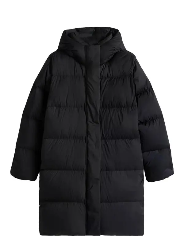 Tommy Hilfiger Hooded Padded Coat - Black