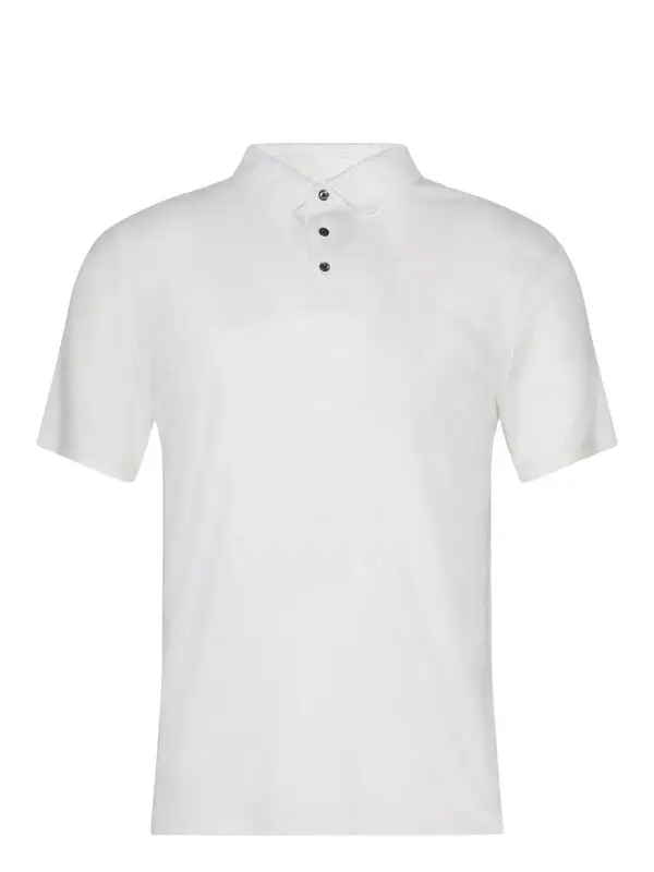 Calvin Klein Buttoned Polo Shirt - White