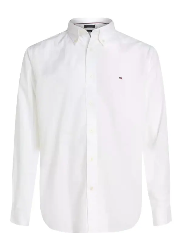 Tommy Hilfiger Th Flex Long-sleeved Shirt - White