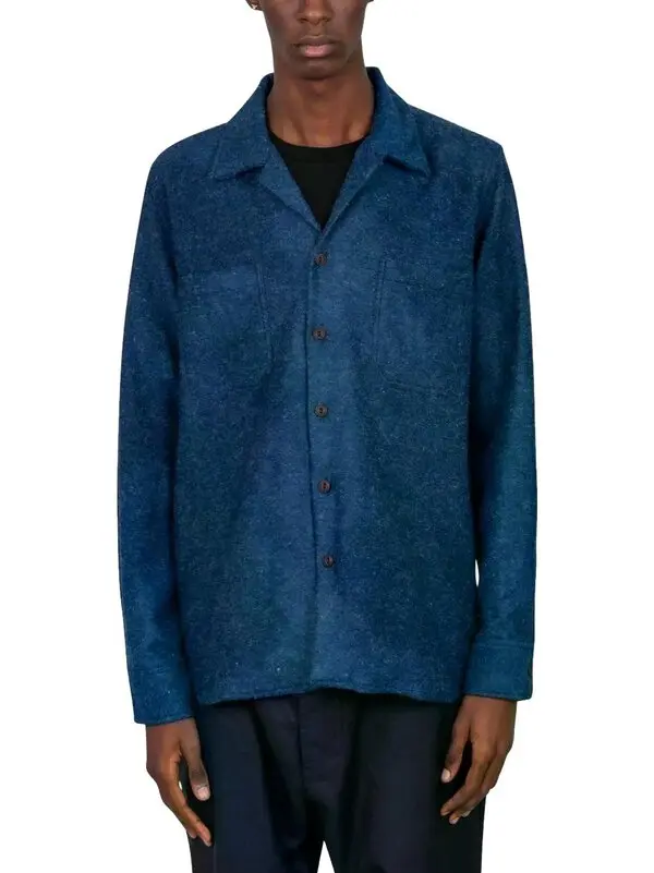 Universal Works Button-up Shirt - Blue