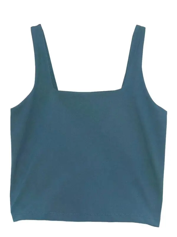 GIRLFRIEND COLLECTIVE Tommy Square-neck Tank Top - Blue