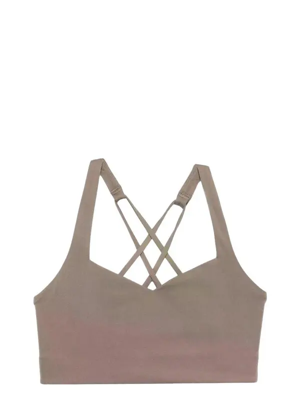 GIRLFRIEND COLLECTIVE Riley Sports Bra - Brown