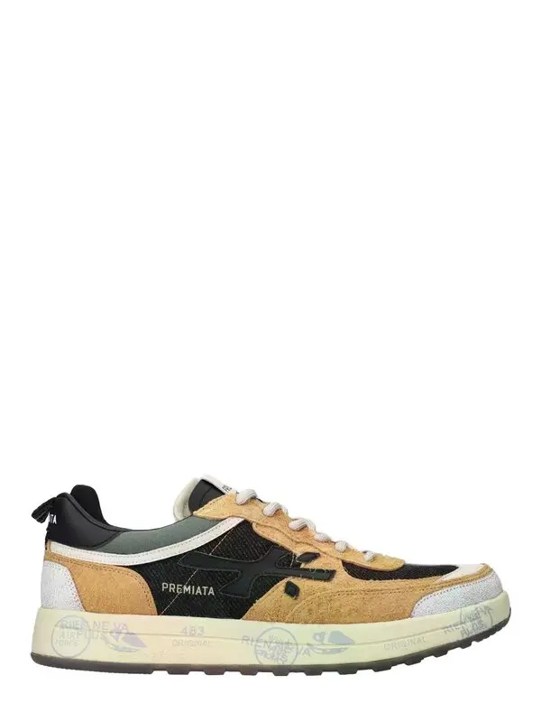 Premiata Nous Appliqué Sneakers - Brown
