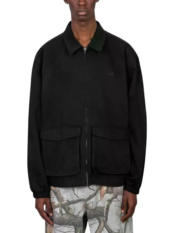 AWAKE NY Zip-up Shirt Jacket - Black