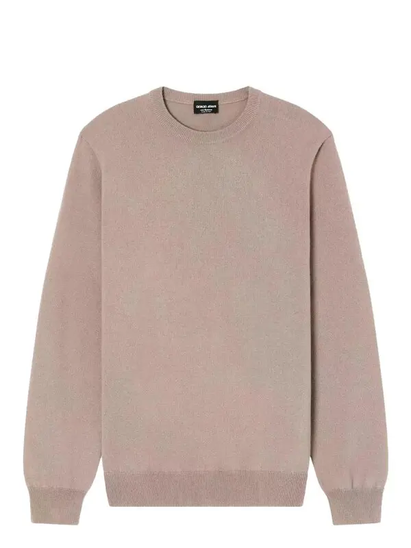 Giorgio Armani Crew-neck Jumper - Neutrals