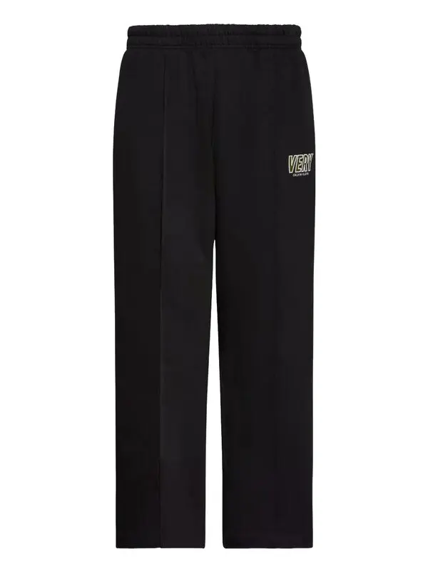 Calvin Klein Logo Pintruck Track Pants - Black