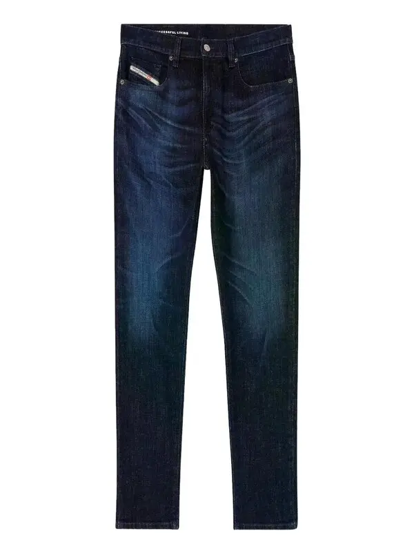 Diesel D-strukt 0adbl Comfort Denim Slim Jeans - Blue