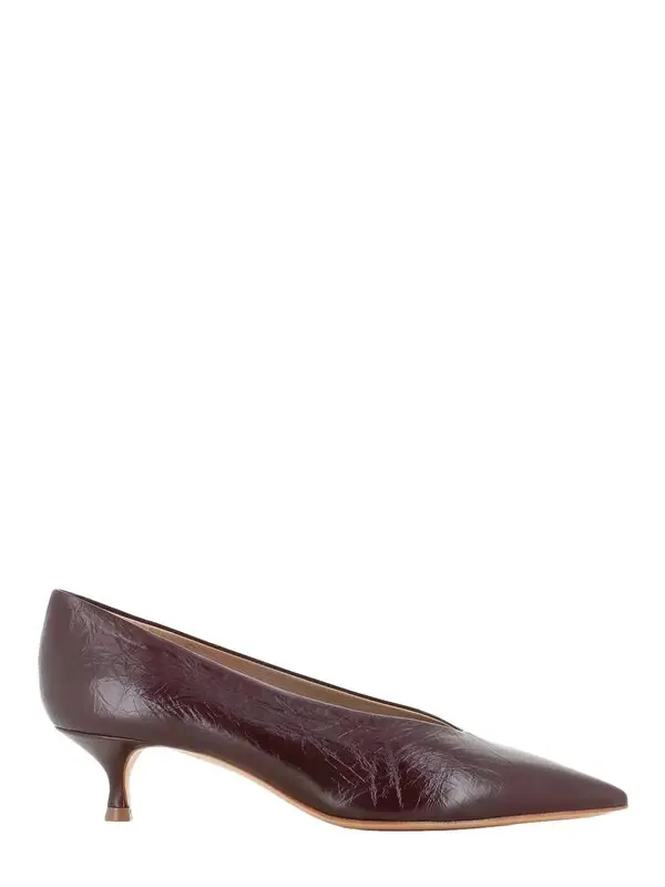Le Monde Beryl 40mm Babouche Pointed Pumps - Brown