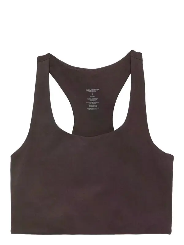 GIRLFRIEND COLLECTIVE Paloma Racerback Tank Top - Brown