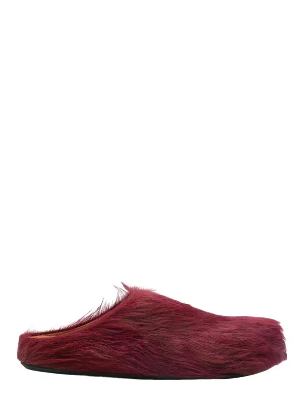 Marni Fussbett Sabot Mules - Red