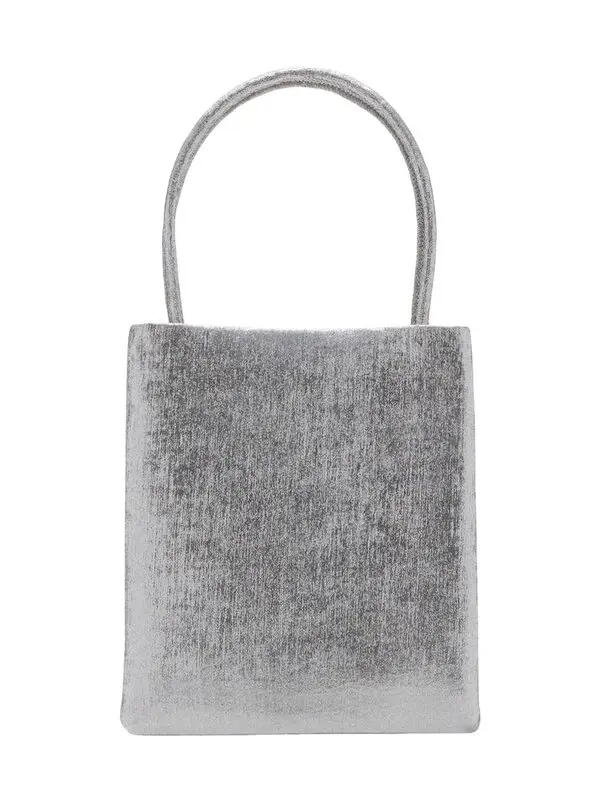 Mango Mini Shopper Bag - Silver