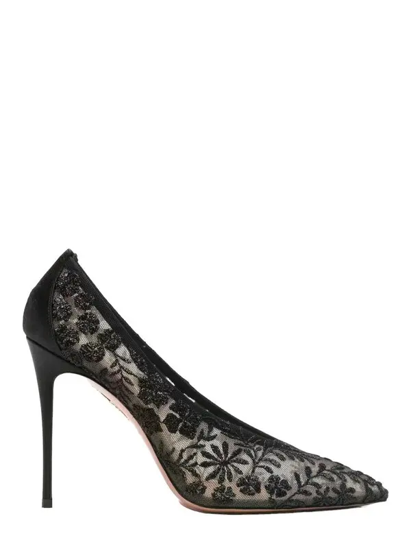 AQUAZZURA Mon Amour Pumps - Black