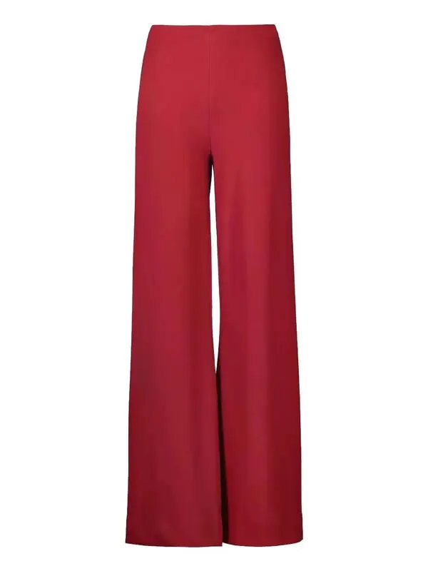 Staud Stroll Wide-leg Trousers - Red