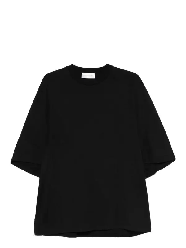 Christian Wijnants Tiriani Split-sleeve Top - Black