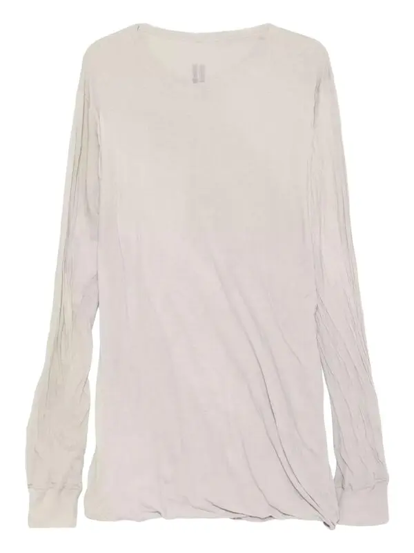 Rick Owens Jumbo Long-sleeves T-shirt - Neutrals