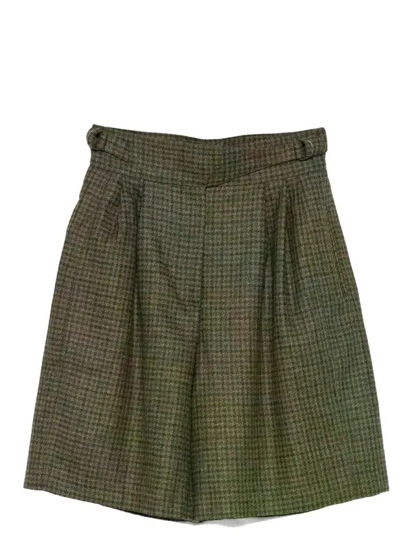 BODE Morris Houndstooth Shorts - Brown