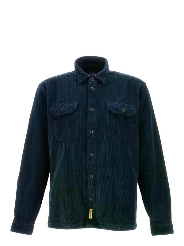 B.D.BAGGIES Corduroy Shirt - Blue