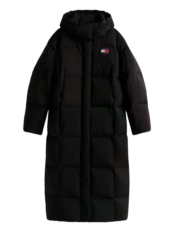 Tommy Hilfiger Hooded Padded Coat - Black