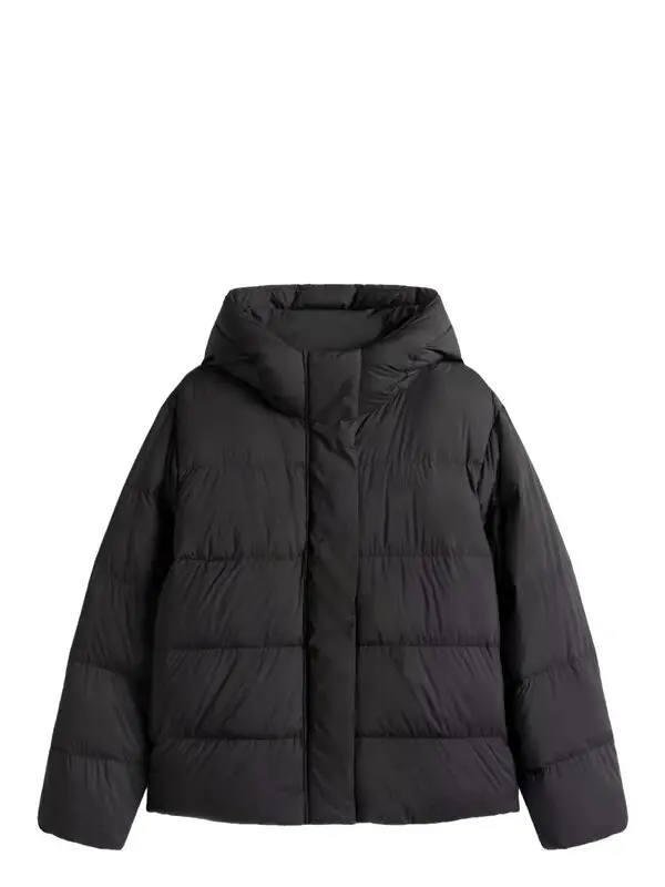 Tommy Hilfiger Hooded Puffer Jacket - Black