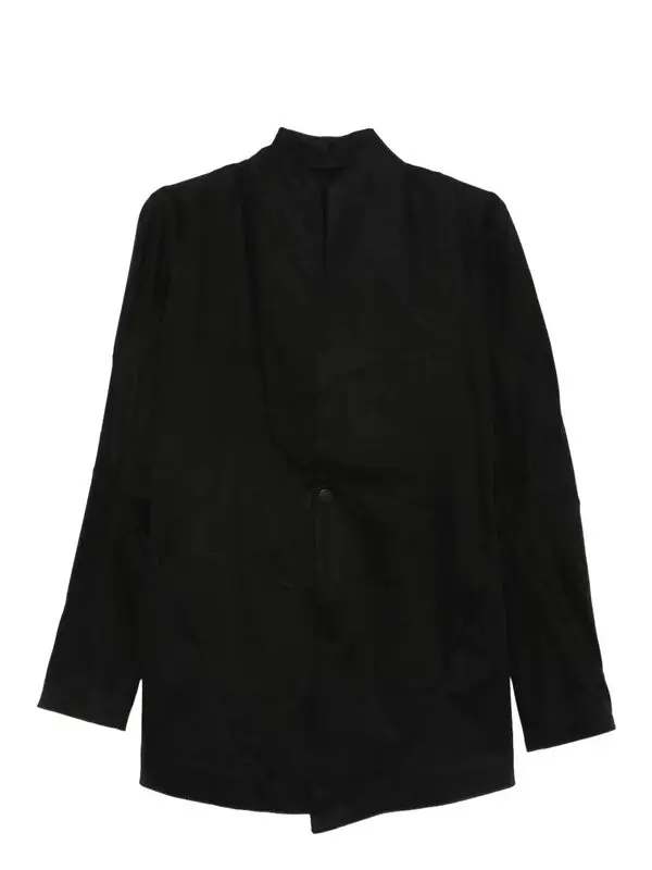LEON EMANUEL BLANCK Button Jacket - Black