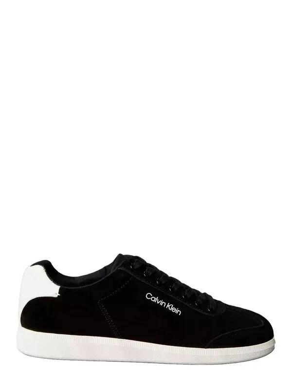 Calvin Klein Logo Wingtip Sneakers - Black
