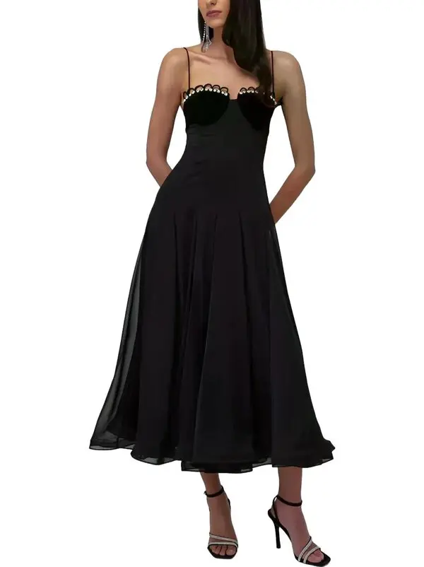 NAFSIKA SKOURTI Waltz Dress - Black