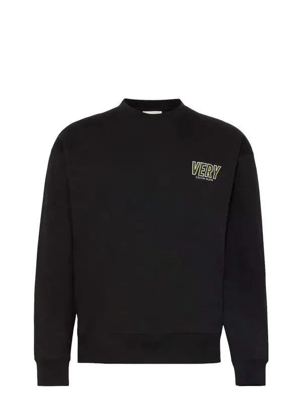 Calvin Klein Logo Sweatshirt - Black
