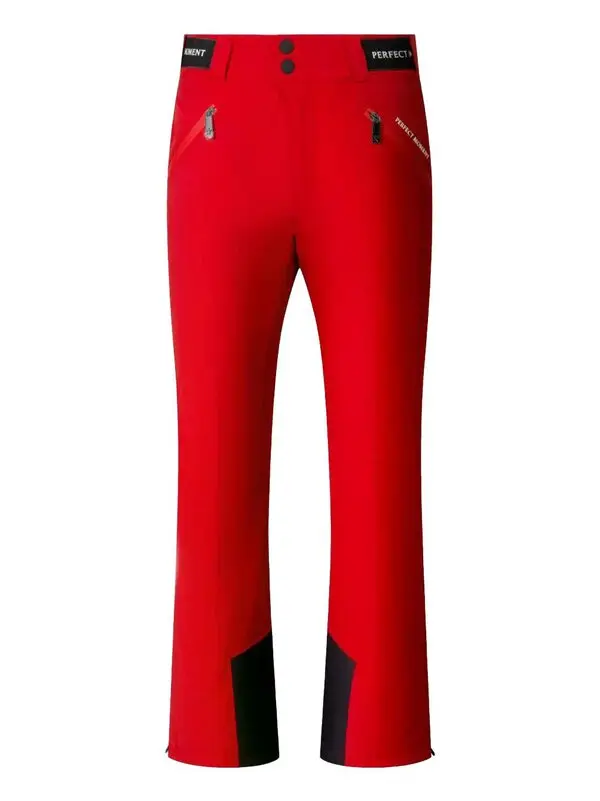 Perfect Moment Button Ski Trousers - Red