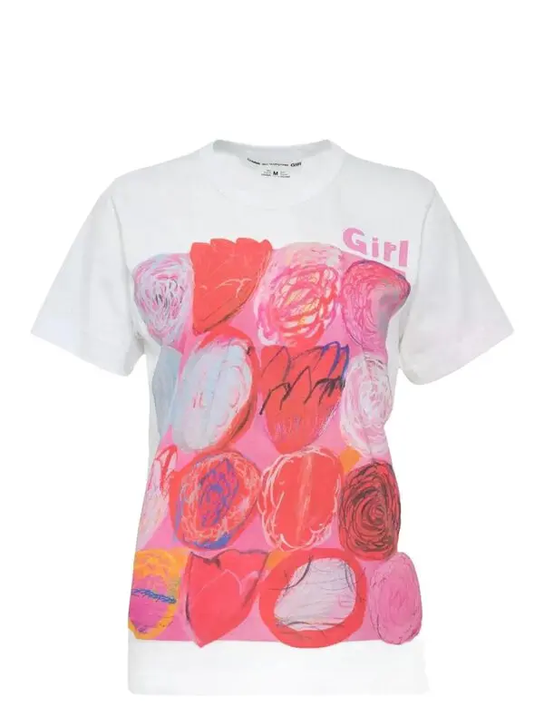 Comme Des Garçons X Mao Yoshino T-shirt - White