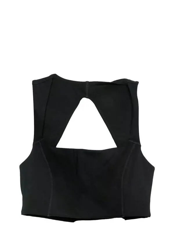 GIRLFRIEND COLLECTIVE Natalie Cut-out Sports Bra - Black