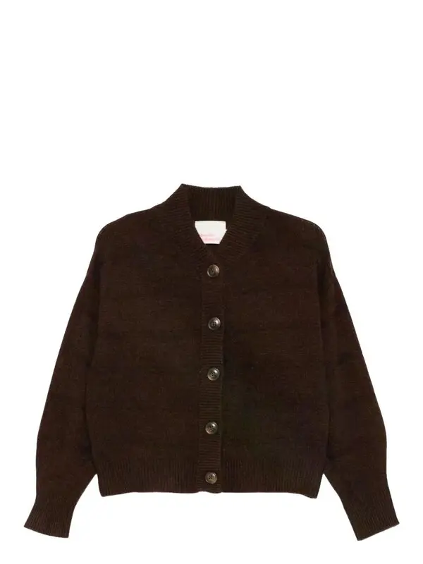 ABSOLUT CASHMERE Margherita Buttoned Cardigan - Brown