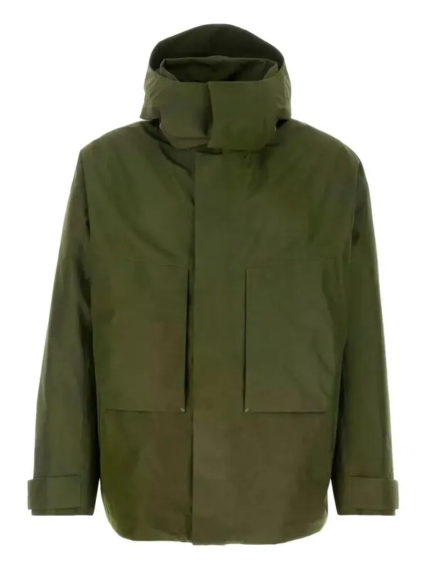Herno Hooded Pocket Jacket - Green