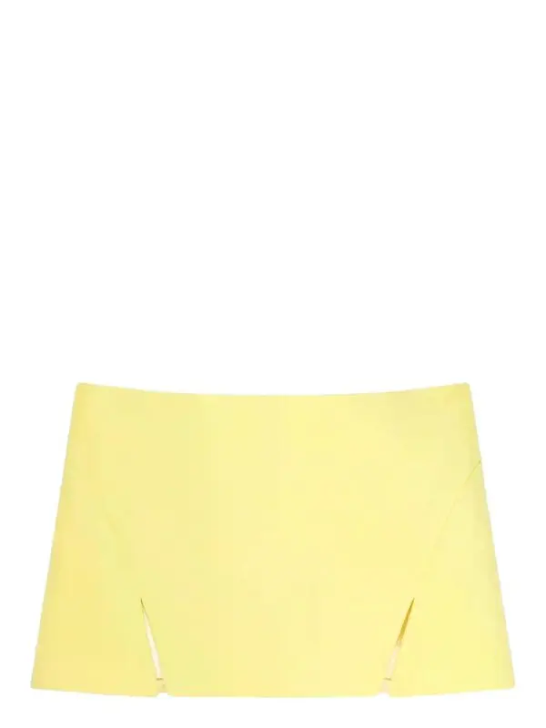 Givenchy Stretch Mini Skirt - Yellow