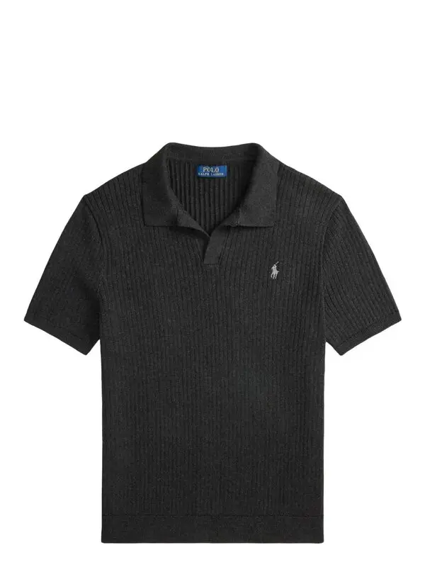 Polo Ralph Lauren Collared Short-sleeve T-shirt - Grey