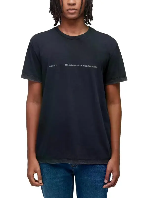 OSKLEN Cotton T-shirt - Black
