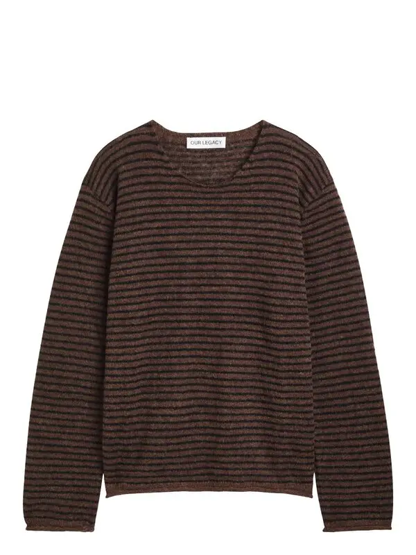 Our Legacy Rigid D Alpaca-blend Jumper - Stripe