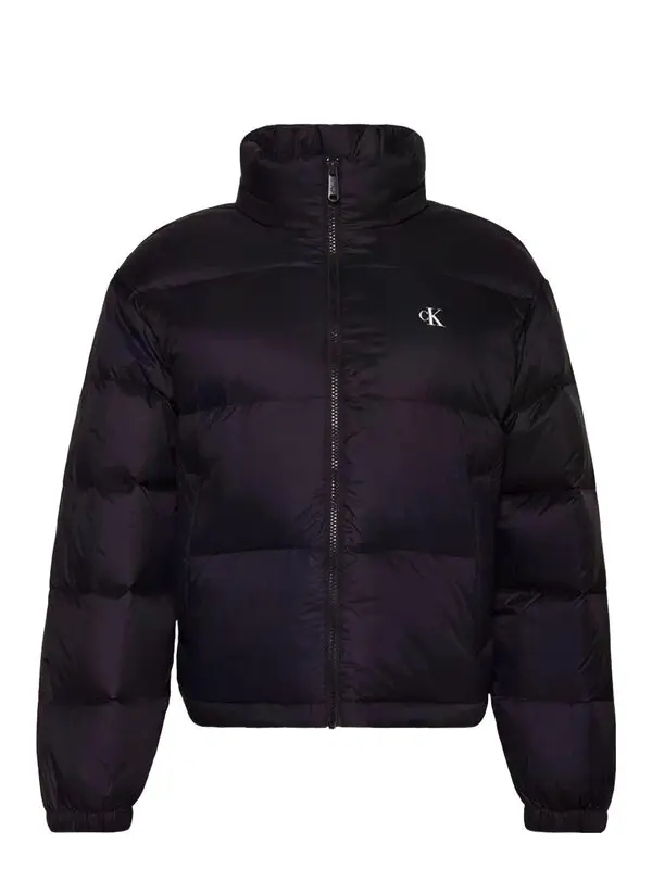 Calvin Klein Hooded Puffer Jacket - Blue