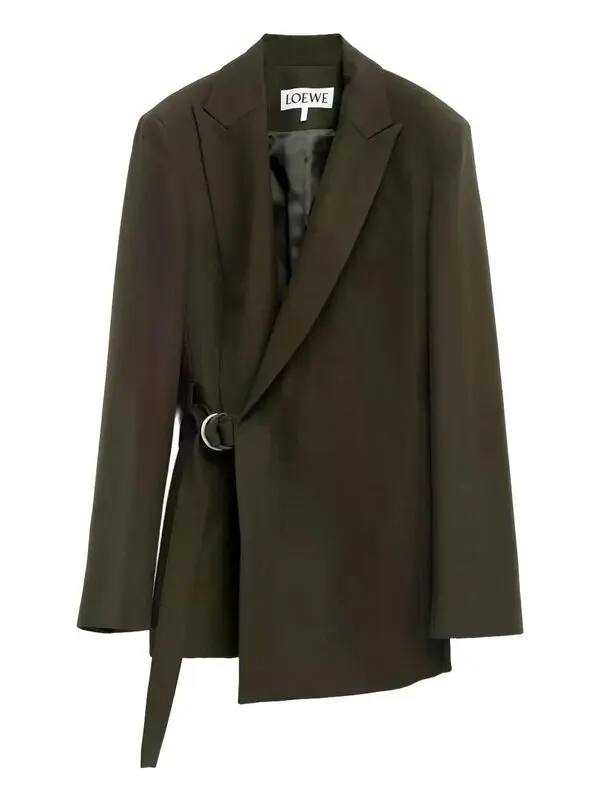 Loewe Belted Jacket - Green