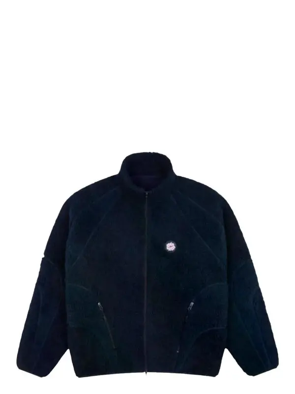 BROKEN PLANET Zip-up Sweater - Blue