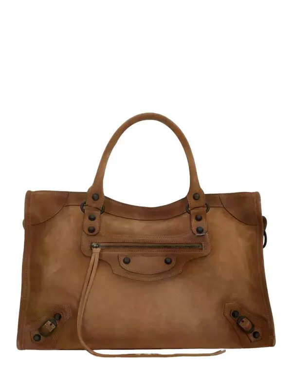 Balenciaga Le City Tote Bag - Brown