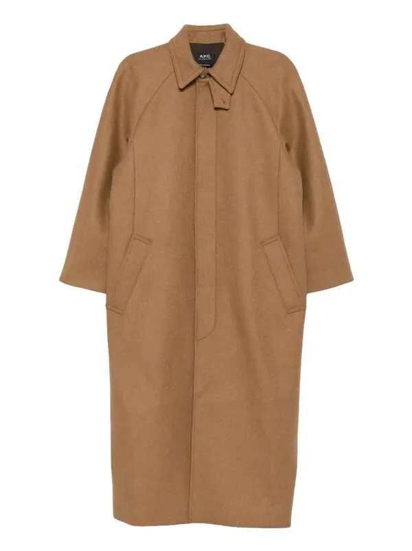 A.p.c. Gaia Coat - Cab Camel