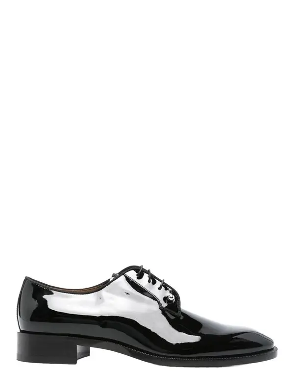 CHRISTIAN LOUBOUTIN Chambeliss Patent Leather Derbies - Black