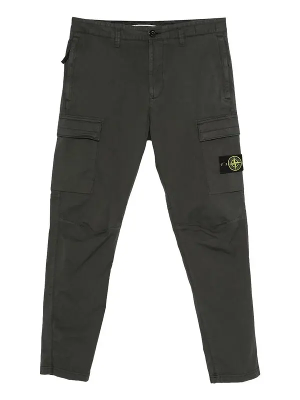 Stone Island Regular Tapered Pant - V0062 Lead Grey