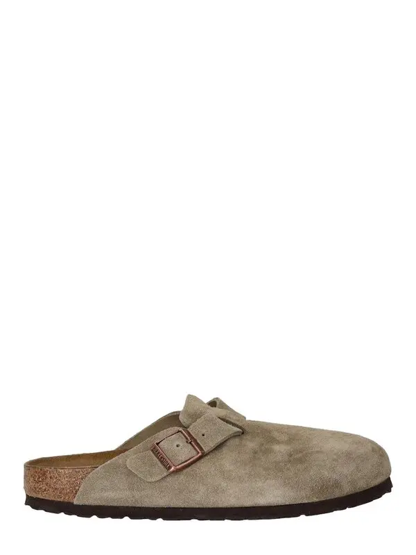 BIRKENSTOCK Boston Soft Footbed Clog - Beige