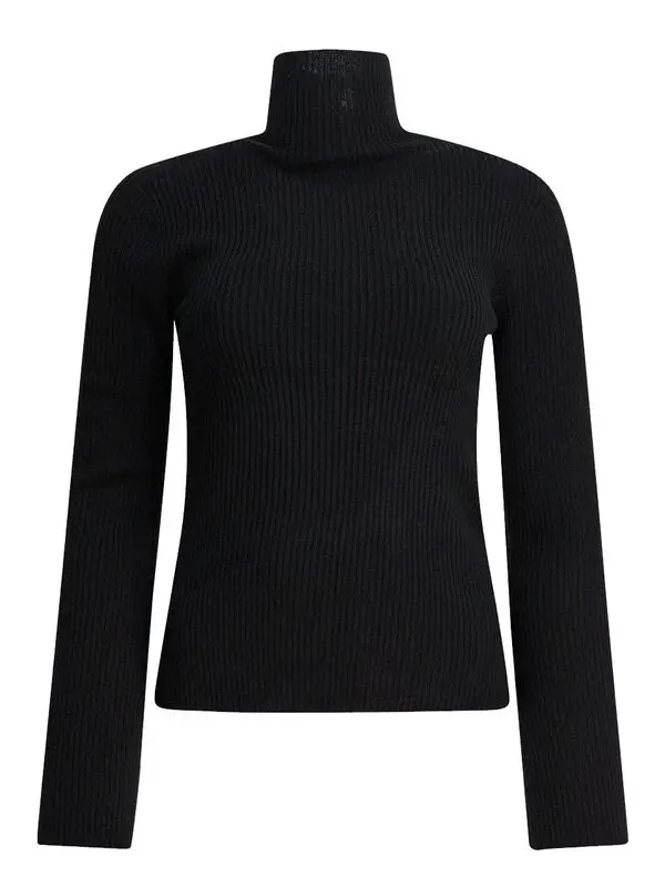 R2W Turtleneck Sweater - Black