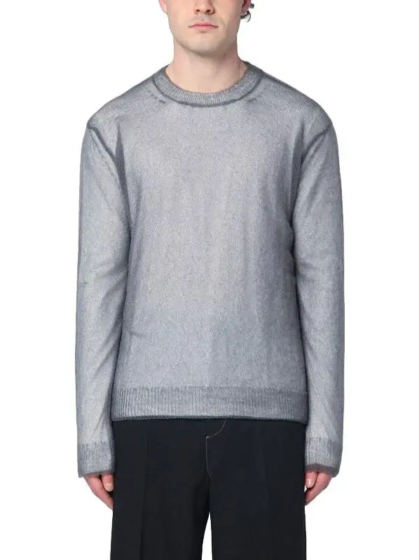 JIL SANDER Jumper With Layered Design - Grey