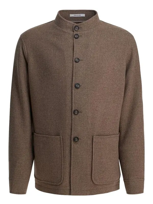 Tagliatore Short Coat - Brown