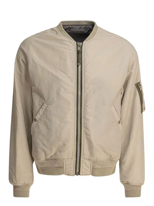Visvim Nylon Bomber Jacket - Beige