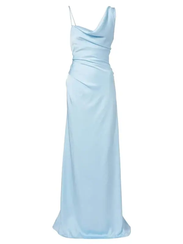 VIVIENNE WESTWOOD Minerva Open-back Gown - Blue